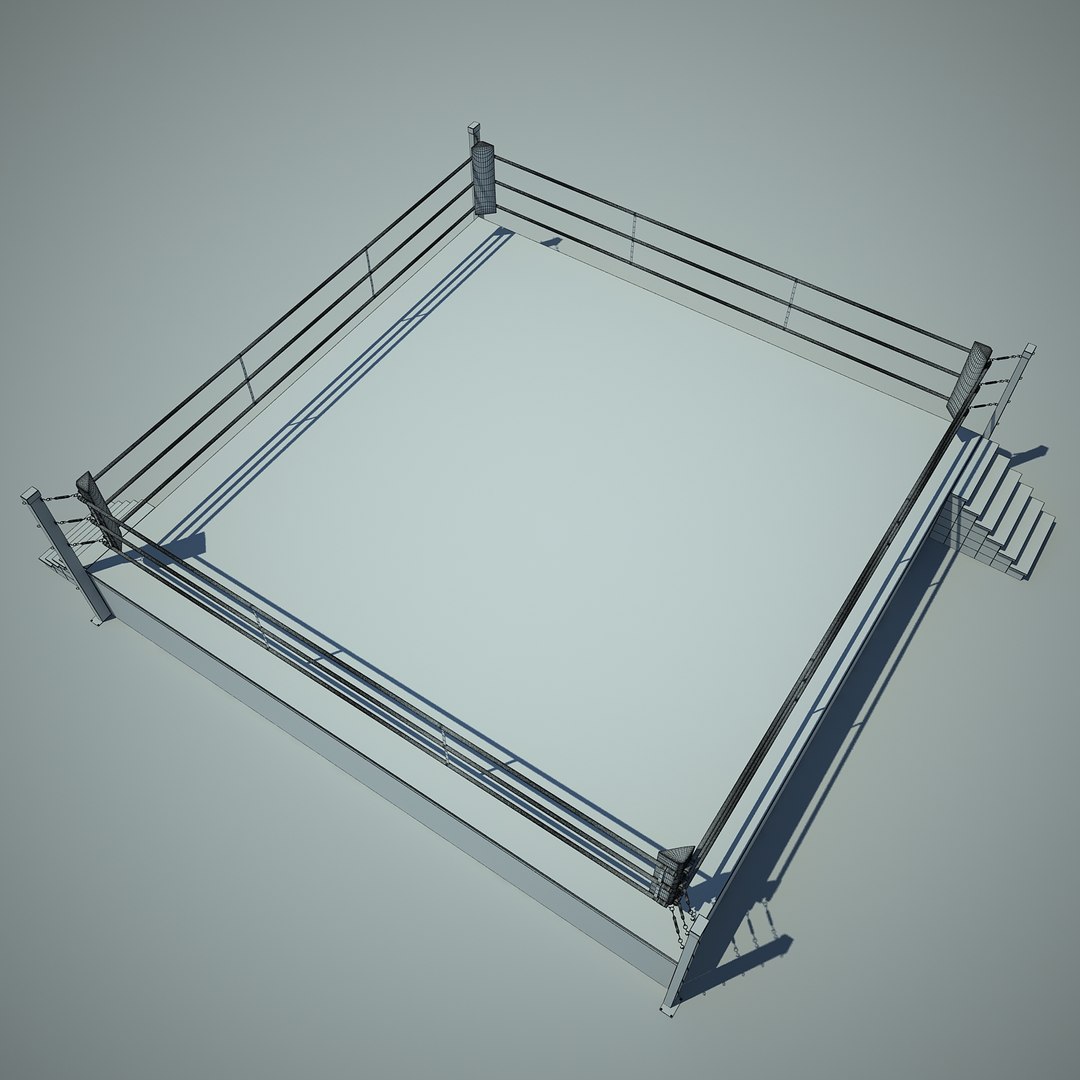 Boxing Ring 3d Max