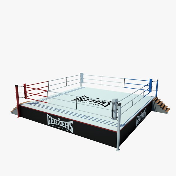 boxing ring 3d max