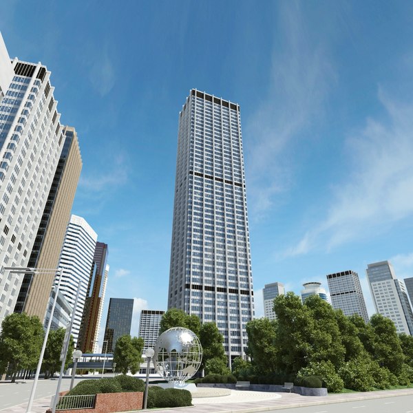 3D Manhattan Models | TurboSquid