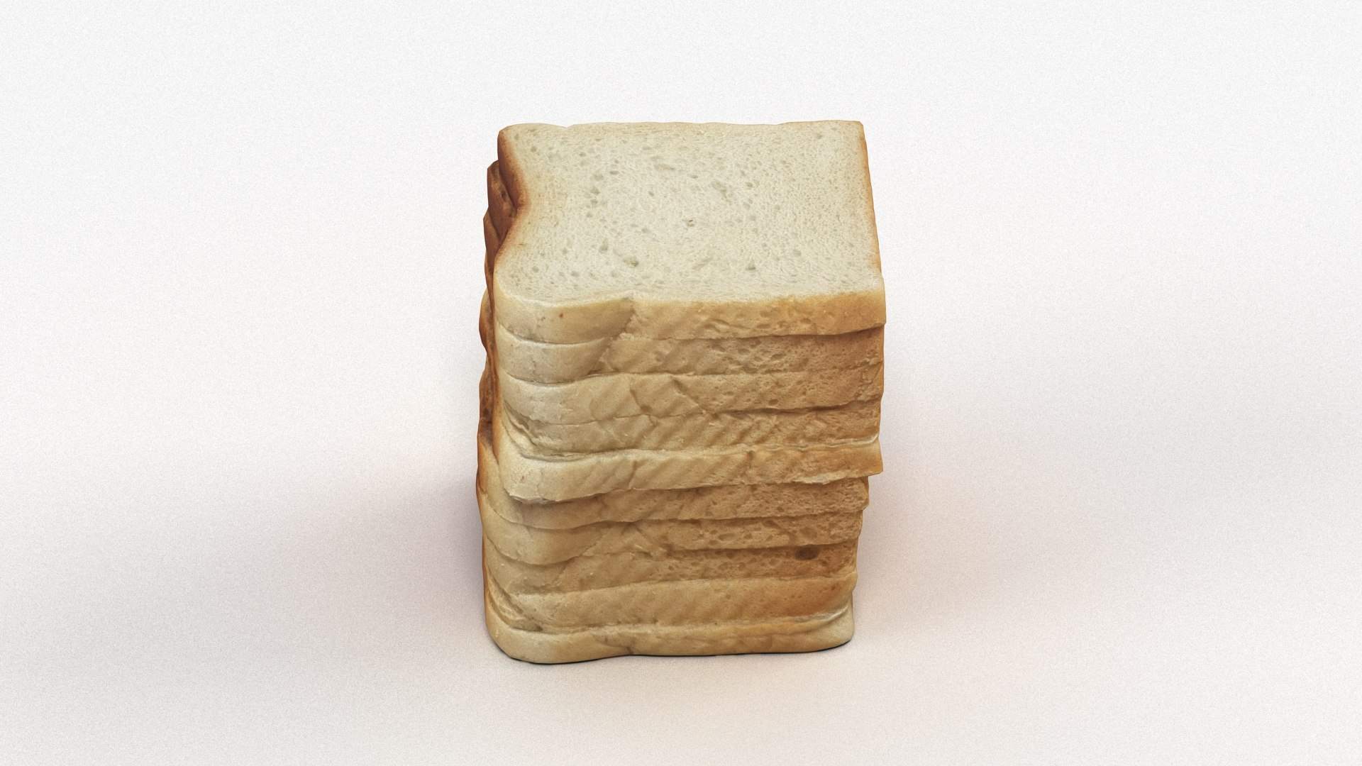 3D toast realistic - TurboSquid 1429545