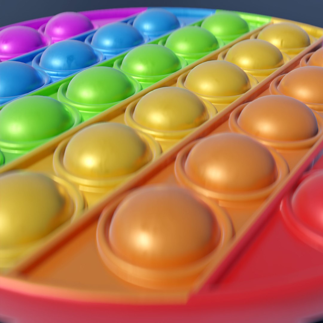 Popit 3D Model - TurboSquid 1745665