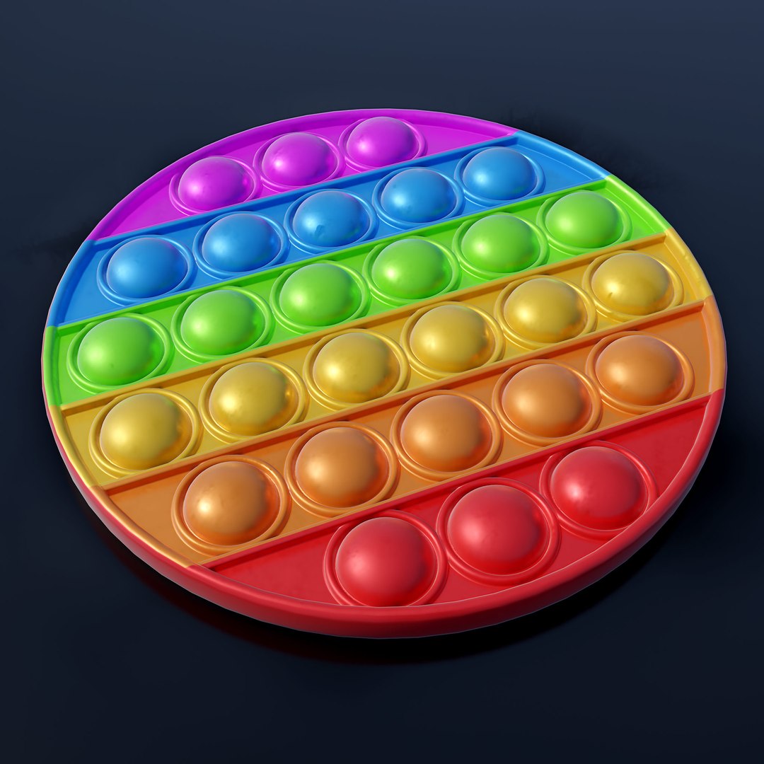 Popit 3D Model - TurboSquid 1745665