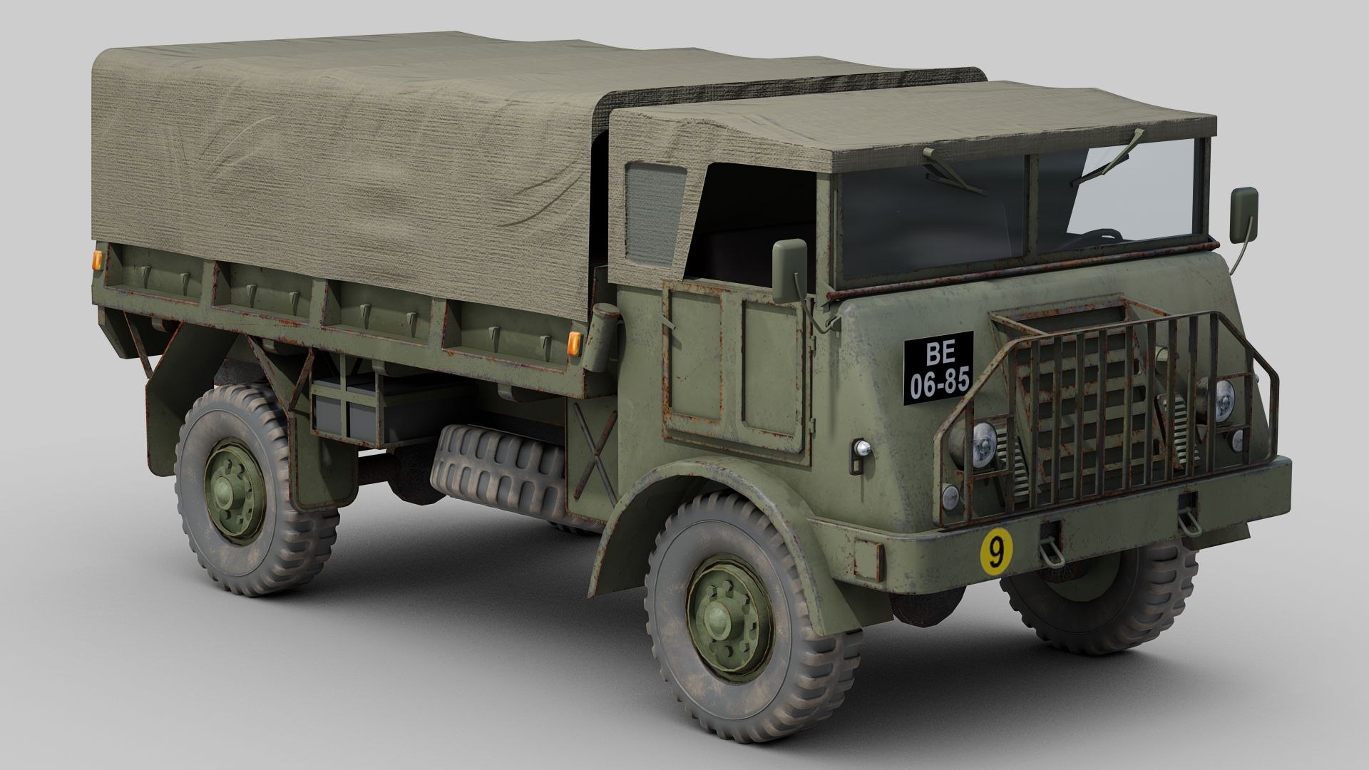 3D model DAF YA 314 Truck - TurboSquid 1956377