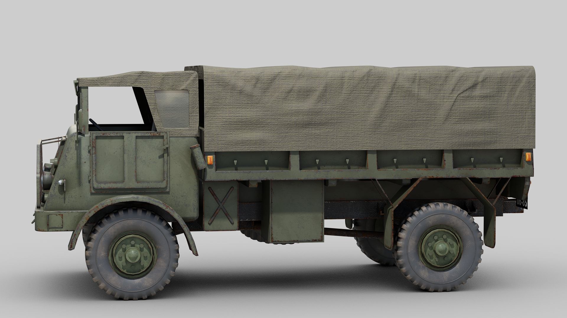 3D model DAF YA 314 Truck - TurboSquid 1956377