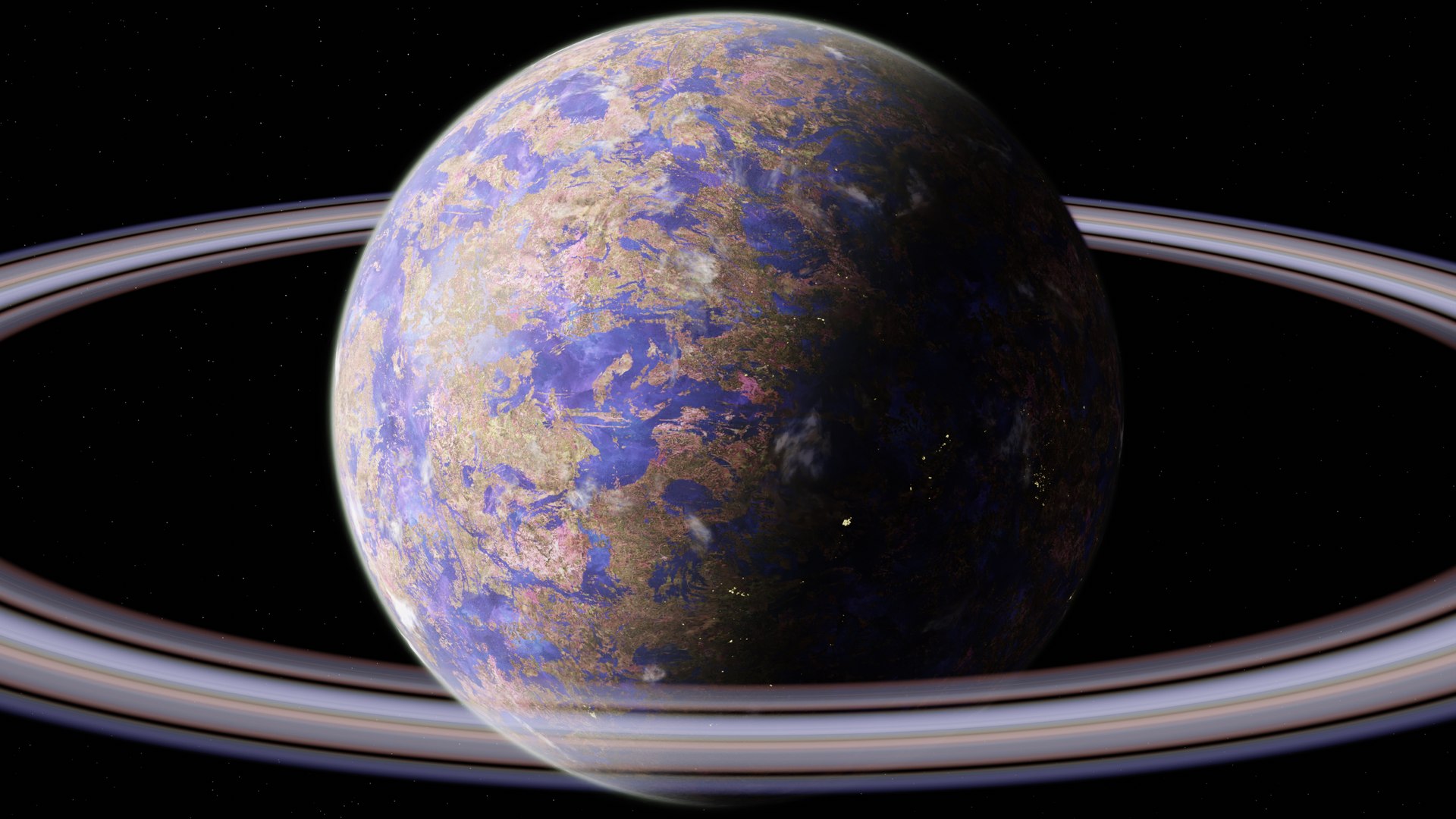 8K Alien Mystical Planet 63D模型 - TurboSquid 1931001