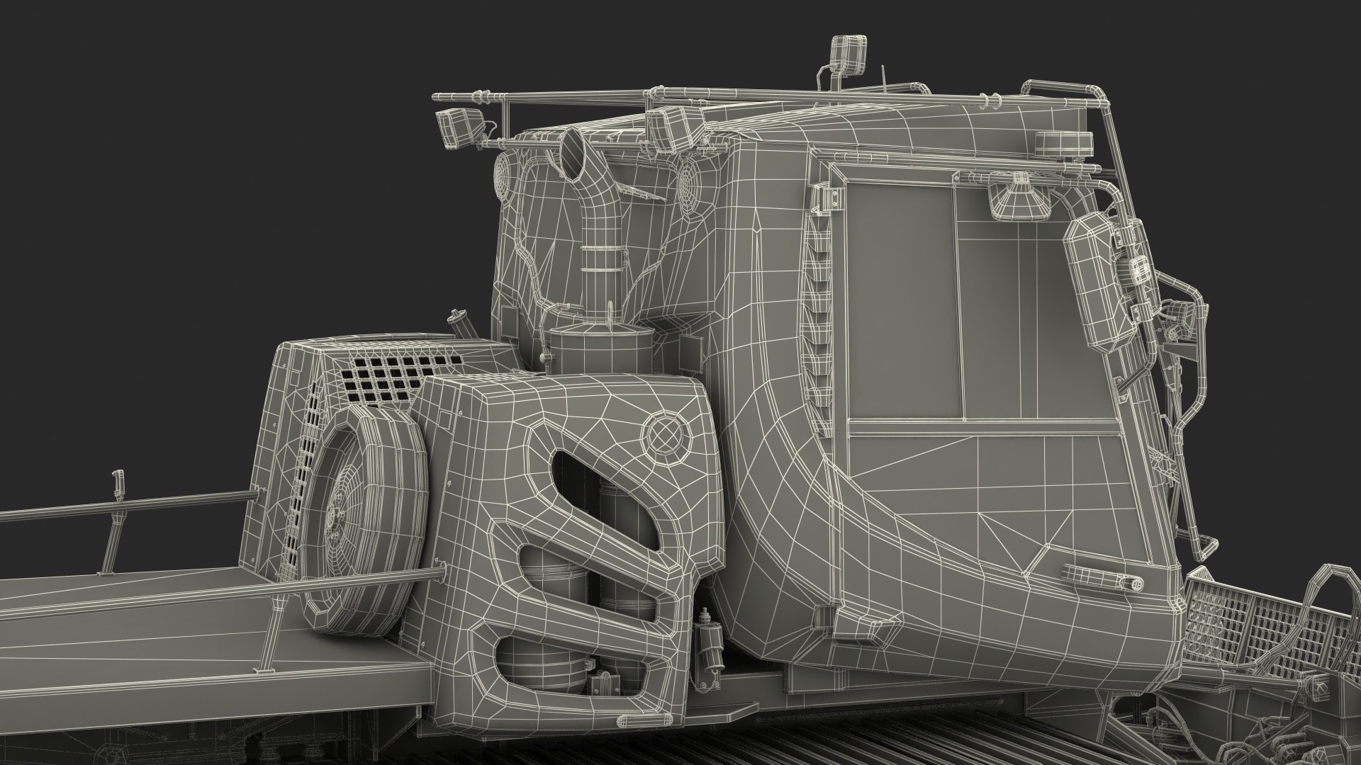 3D snowcat generic rigged snow model - TurboSquid 1517770