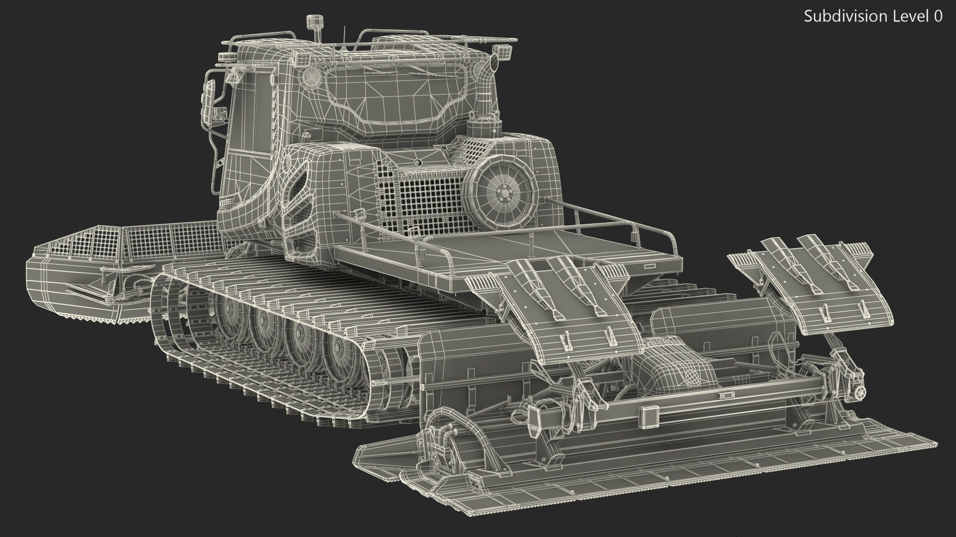 3D Snowcat Generic Rigged Snow Model - TurboSquid 1517770