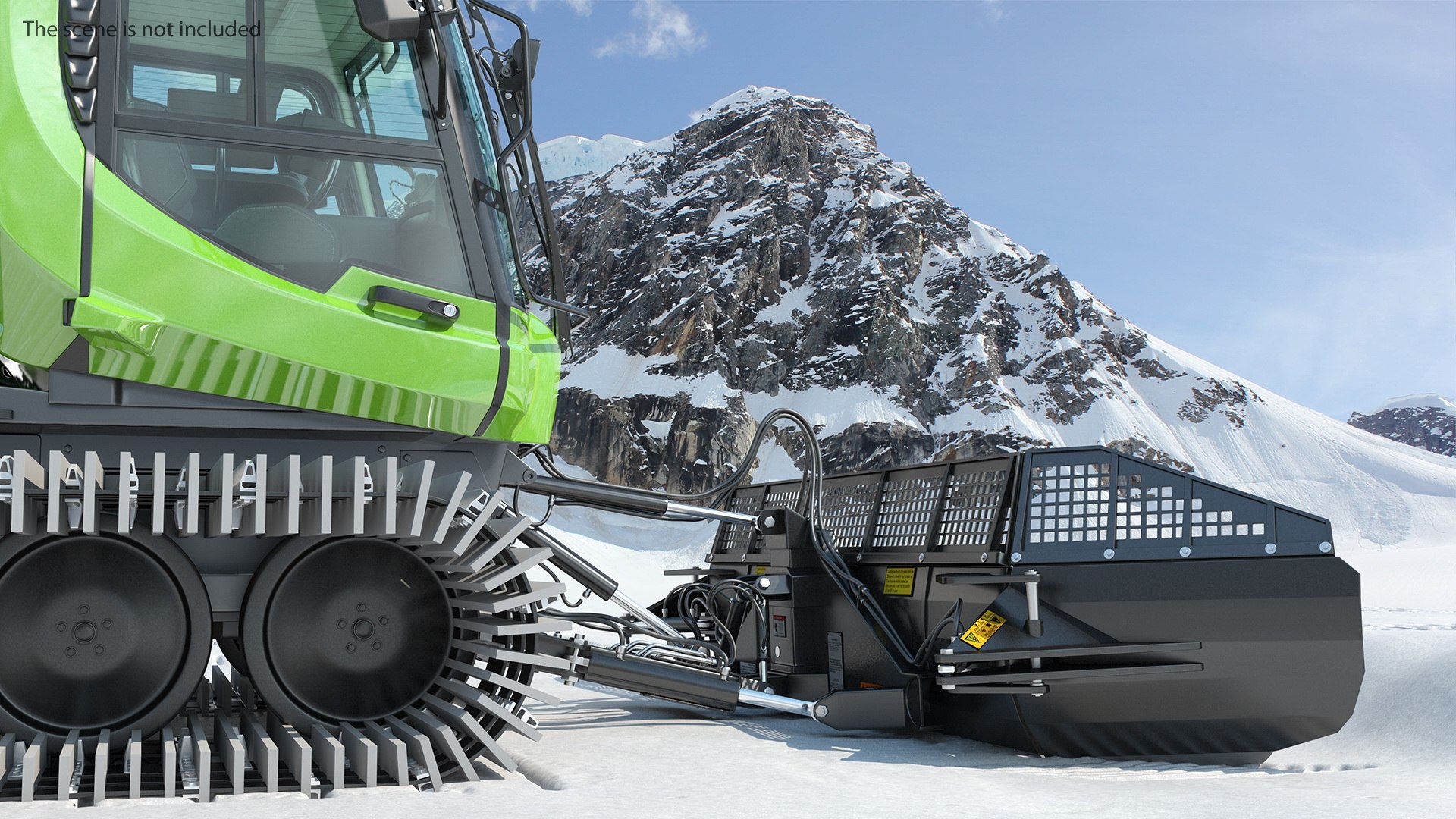 3D Snowcat Generic Rigged Snow Model - TurboSquid 1517770