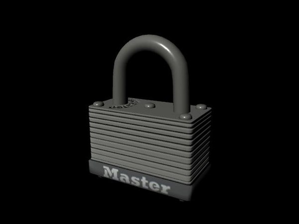 Master Lock 3D Models for Download | TurboSquid