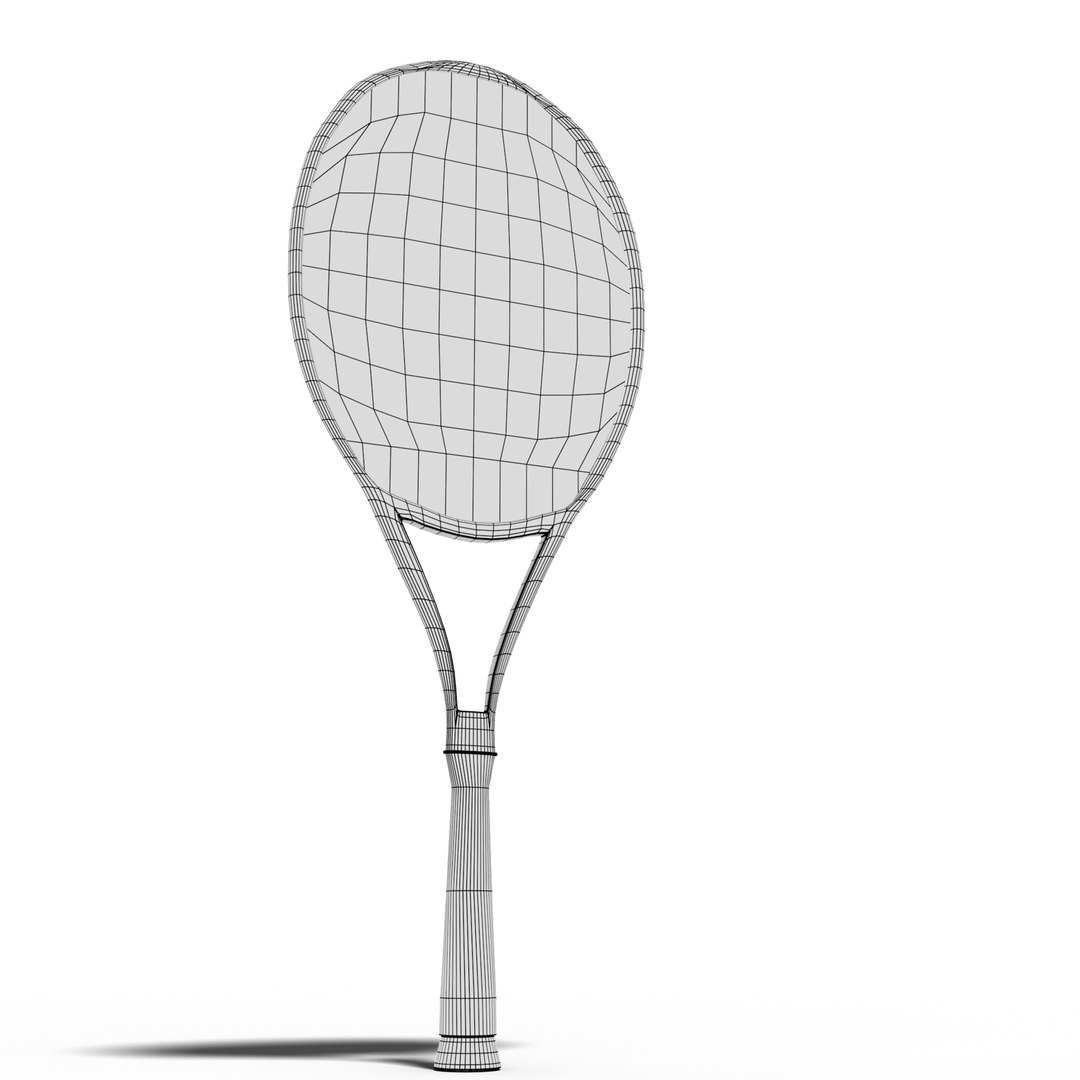 Tennis Racquet 3D Model - TurboSquid 2080873