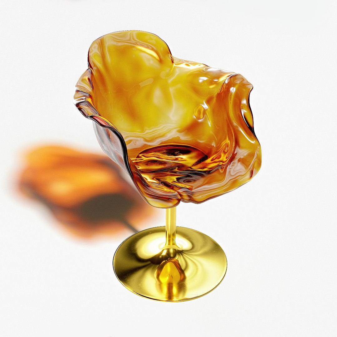 Edra ella gold egeo model - TurboSquid 1421088