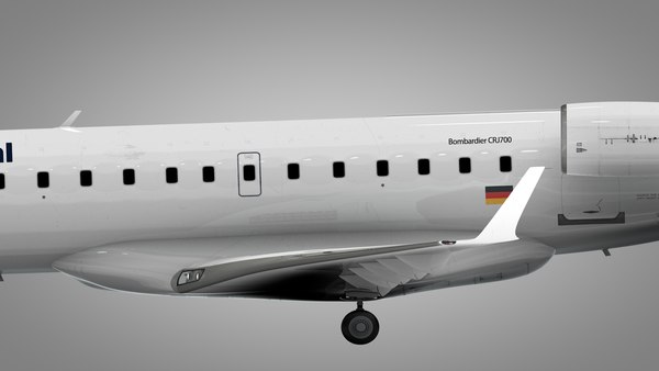 Bombardier crj 700 3D model - TurboSquid 1688911