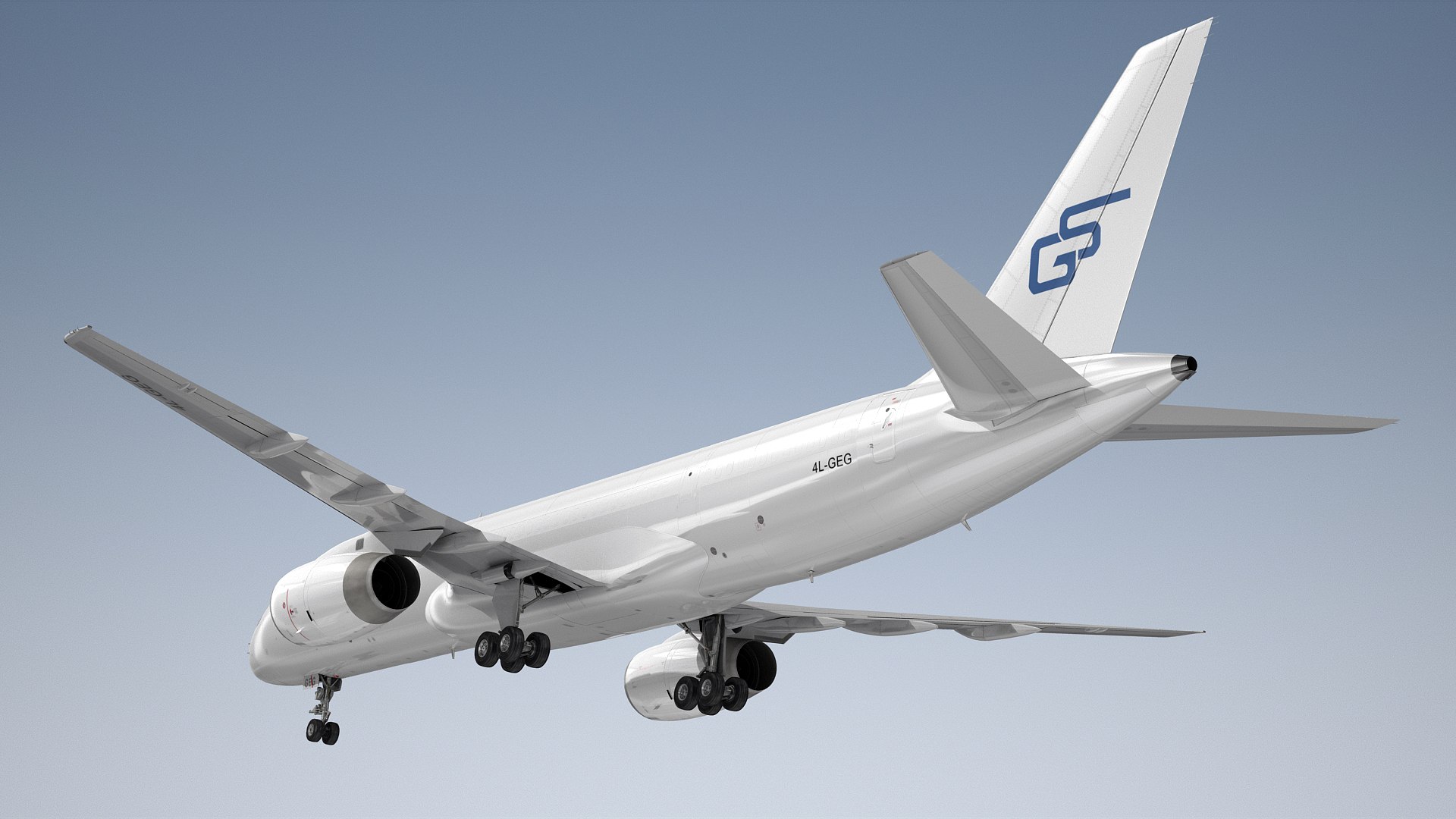 Boeing 757-200SF Geo Sky 3D Model - TurboSquid 2189892