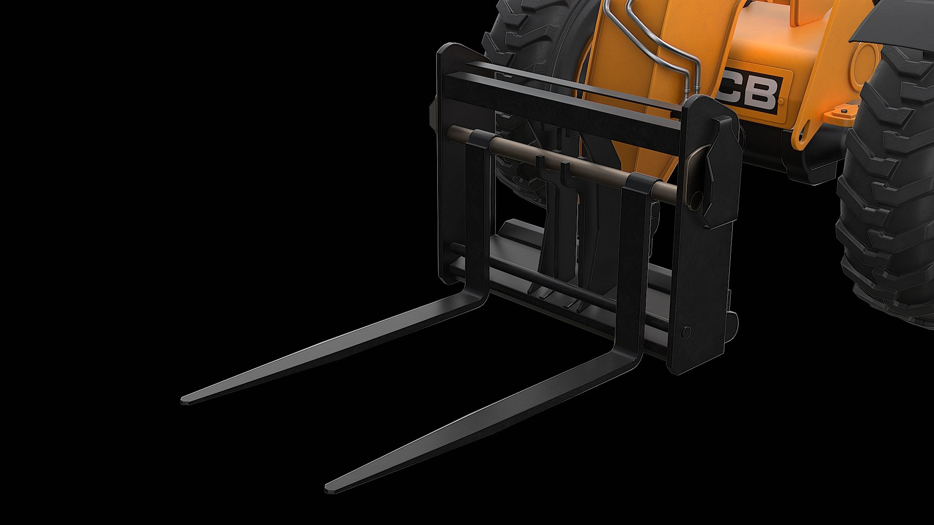 Telehandler JCB 505-20TC 3D Model - TurboSquid 2410024
