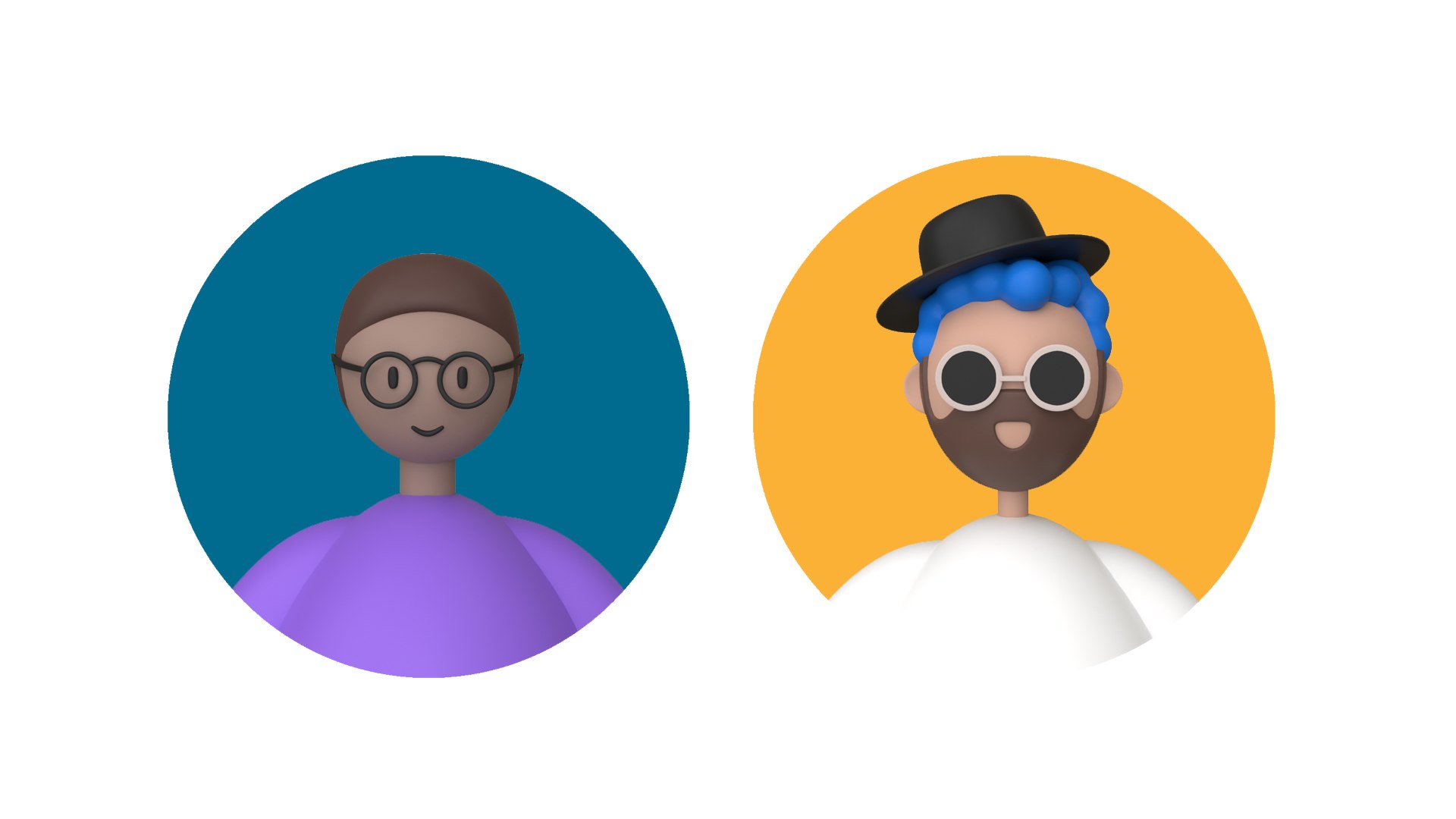 Characters avatar icon 1 3D model - TurboSquid 1977456