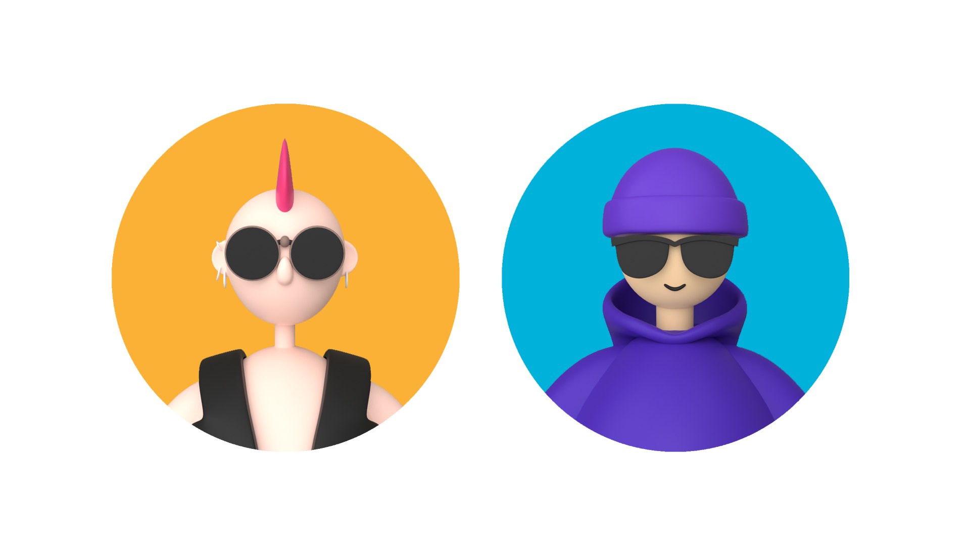 Characters avatar icon 1 3D model - TurboSquid 1977456