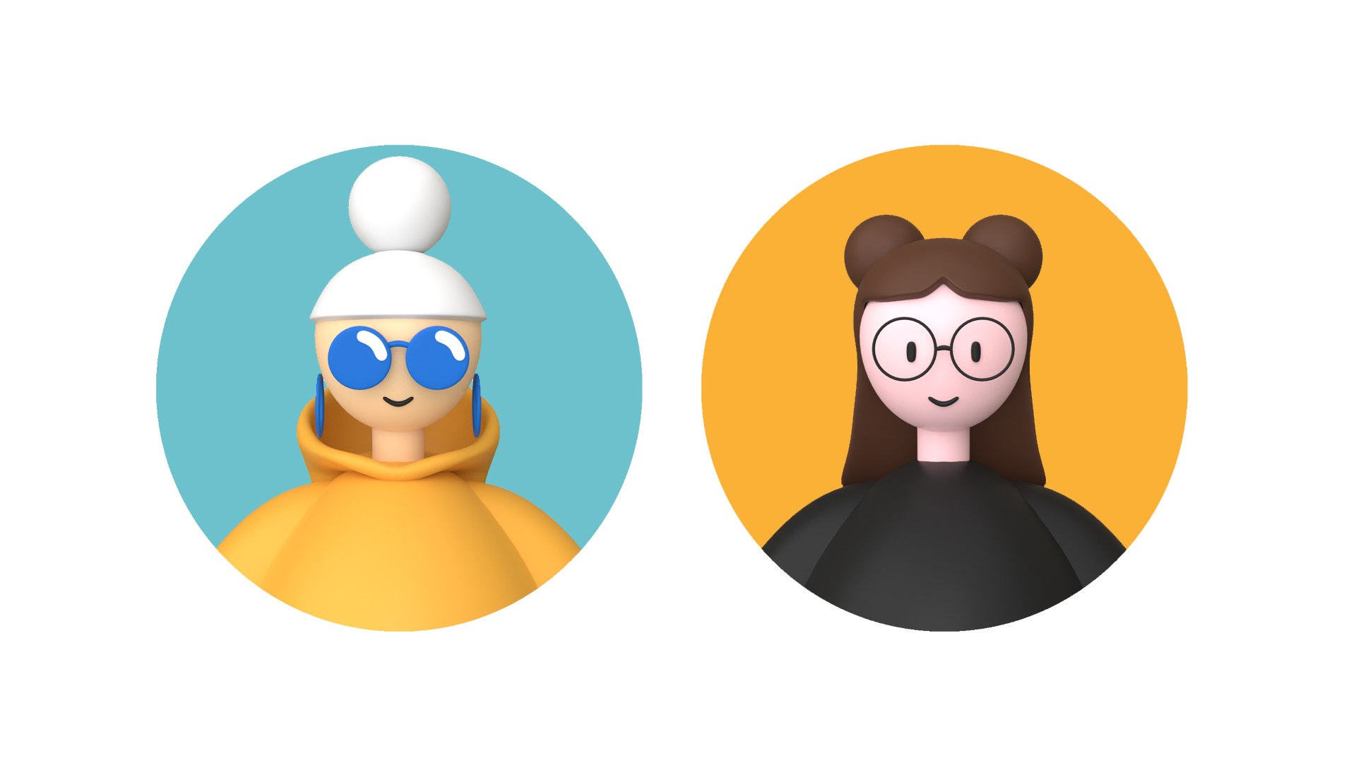 Characters avatar icon 1 3D model - TurboSquid 1977456