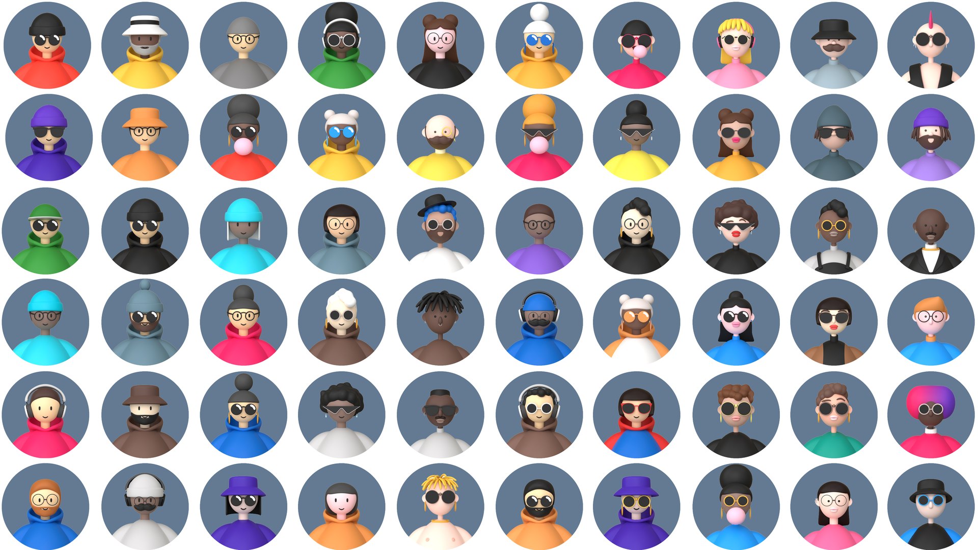 Characters avatar icon 1 3D model - TurboSquid 1977456