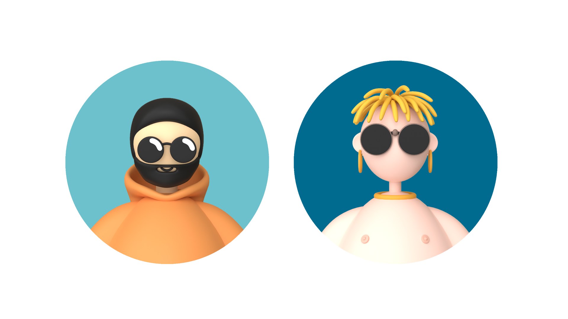 Characters avatar icon 1 3D model - TurboSquid 1977456