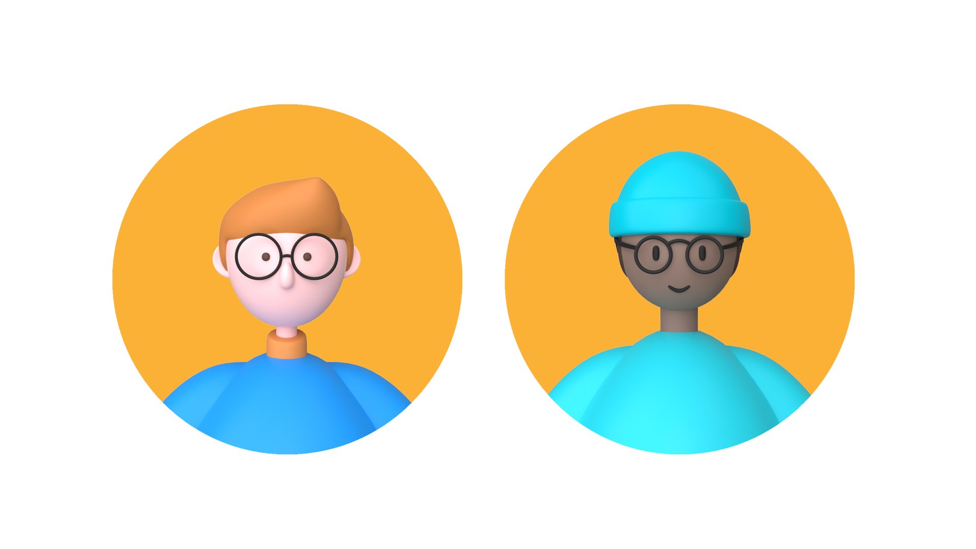 Characters avatar icon 1 3D model - TurboSquid 1977456