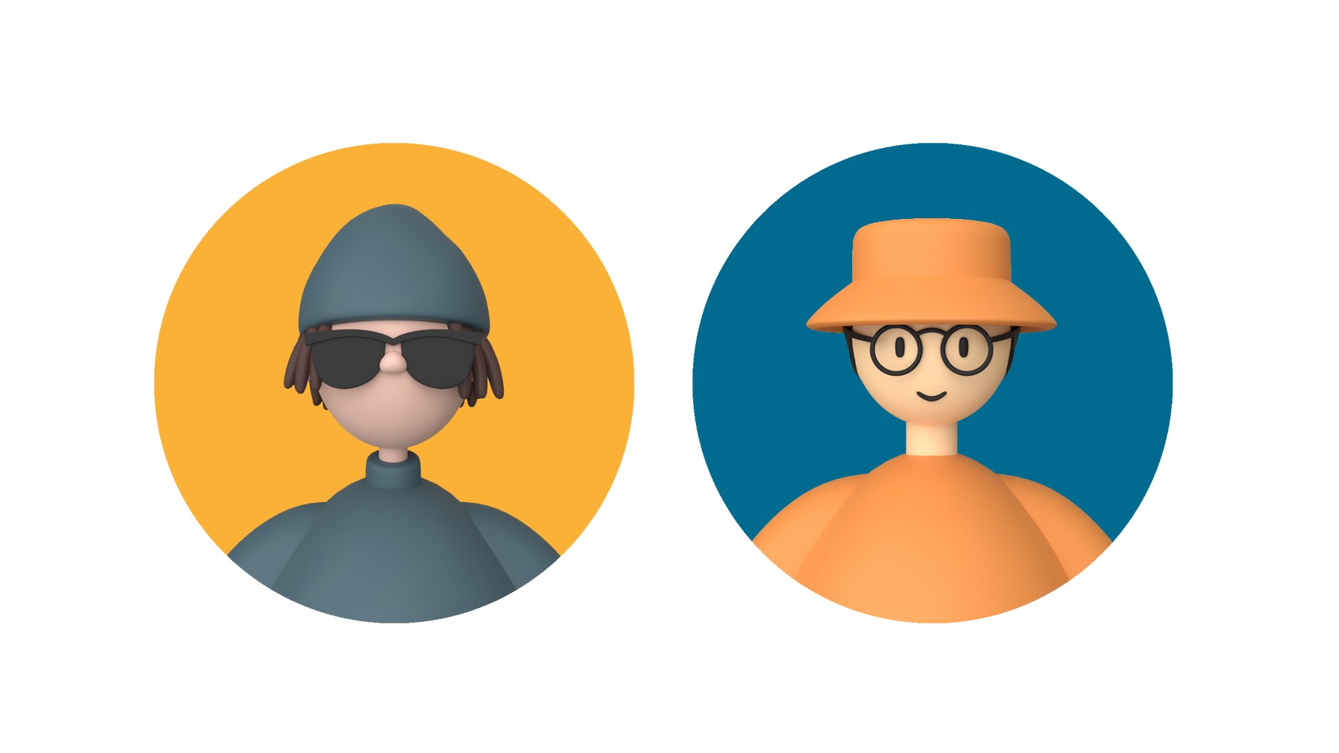 Characters avatar icon 1 3D model - TurboSquid 1977456