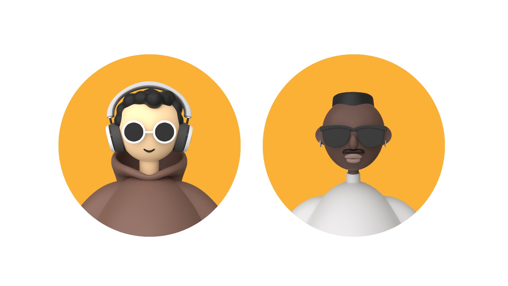 Characters avatar icon 1 3D model - TurboSquid 1977456