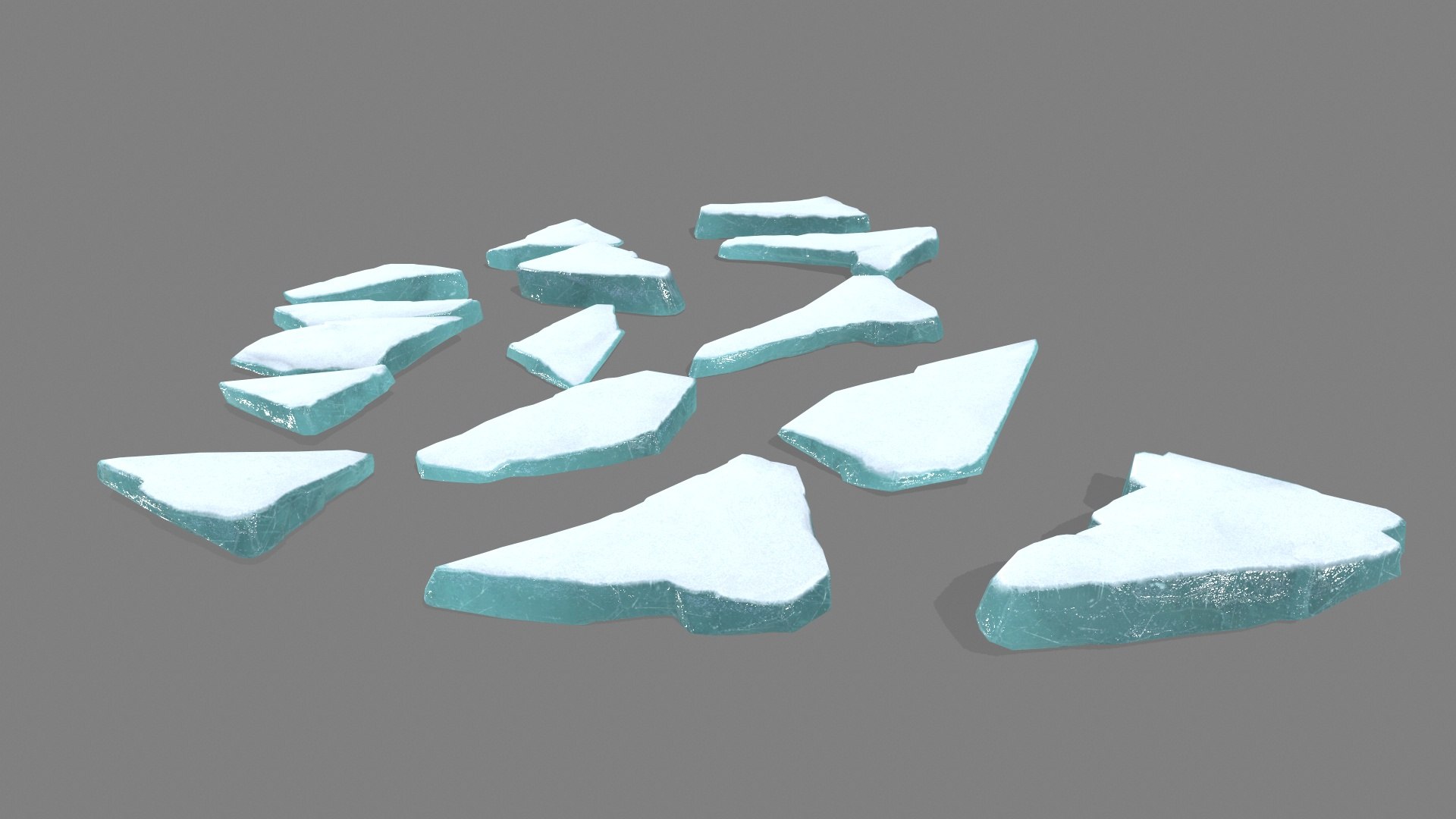 Ice 3D Model - TurboSquid 1665616