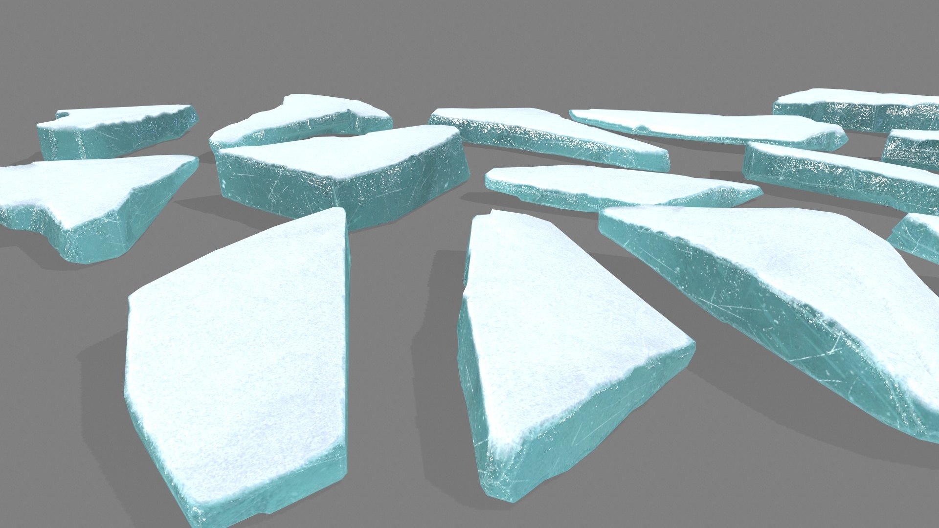 Ice 3D Model - TurboSquid 1665616