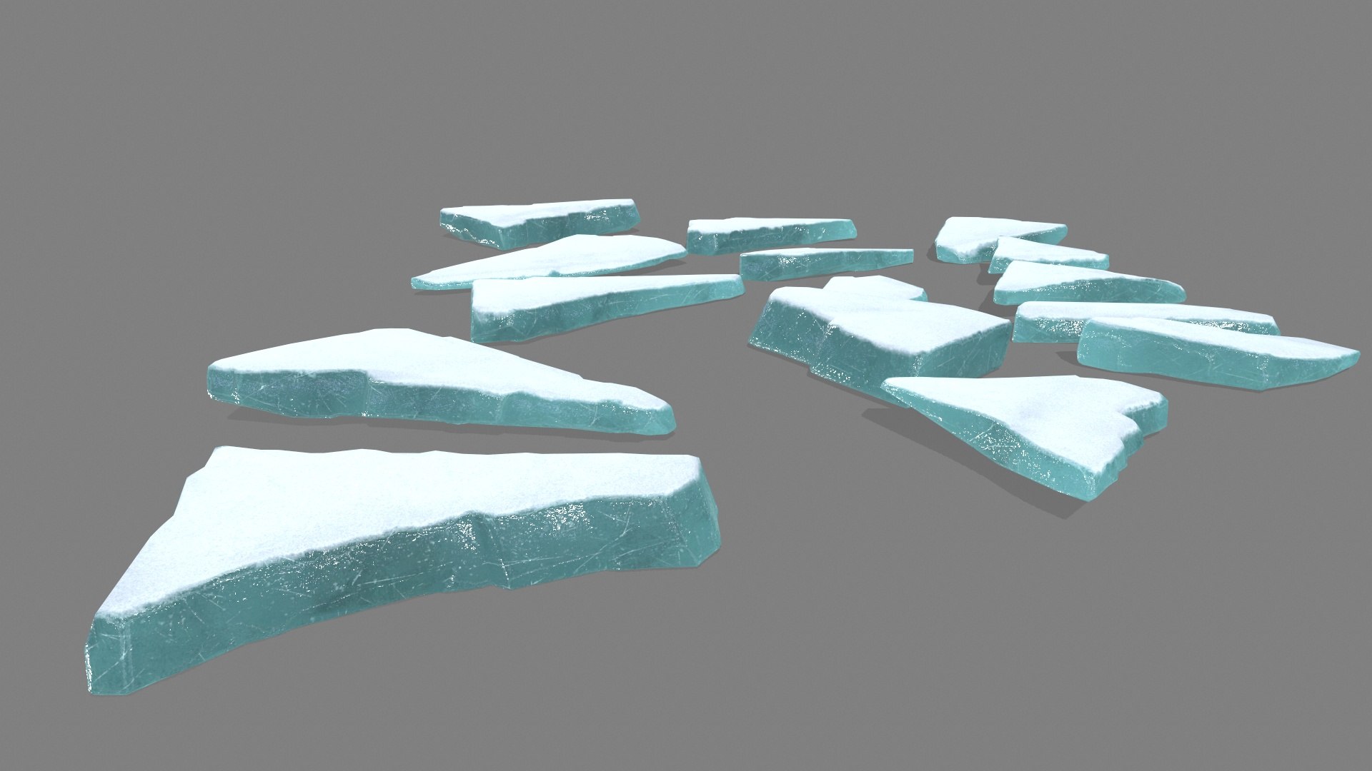 Ice 3D Model - TurboSquid 1665616