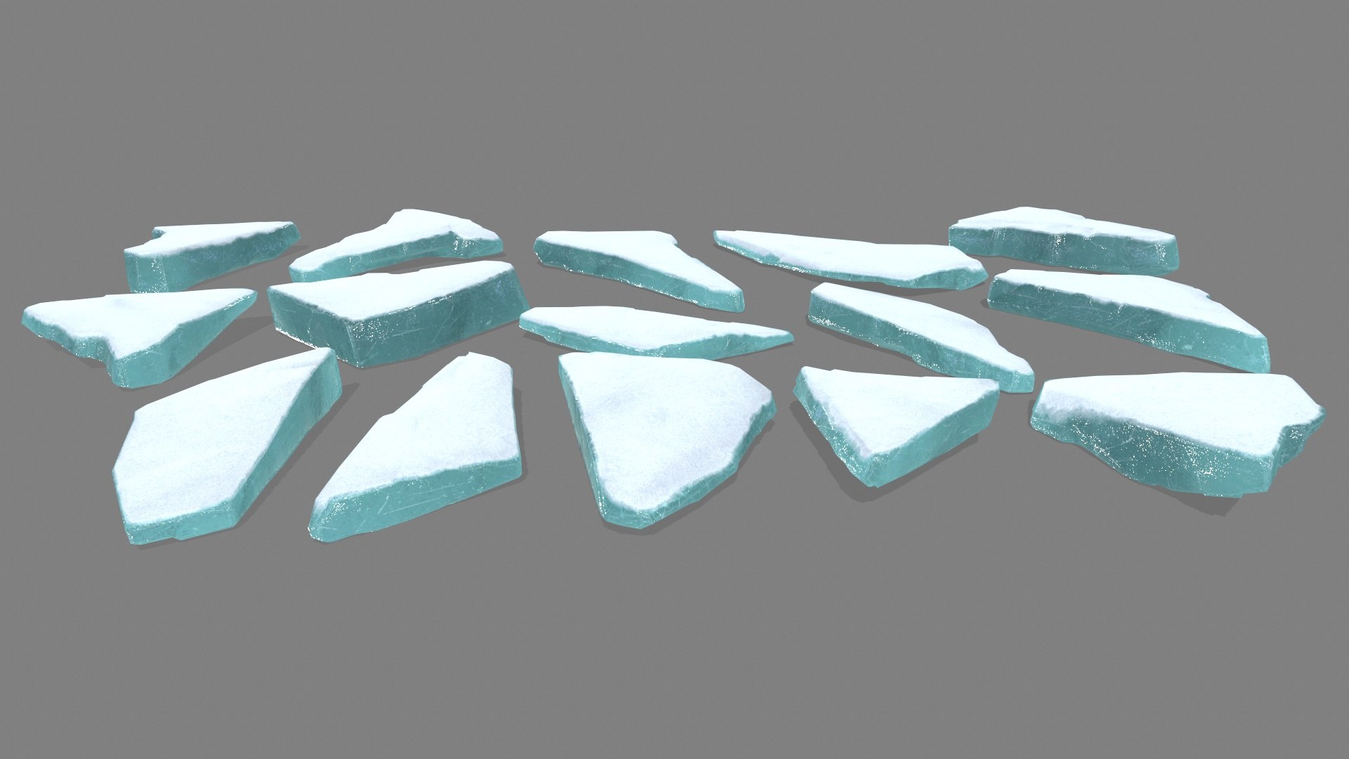 Ice 3D Model - TurboSquid 1665616