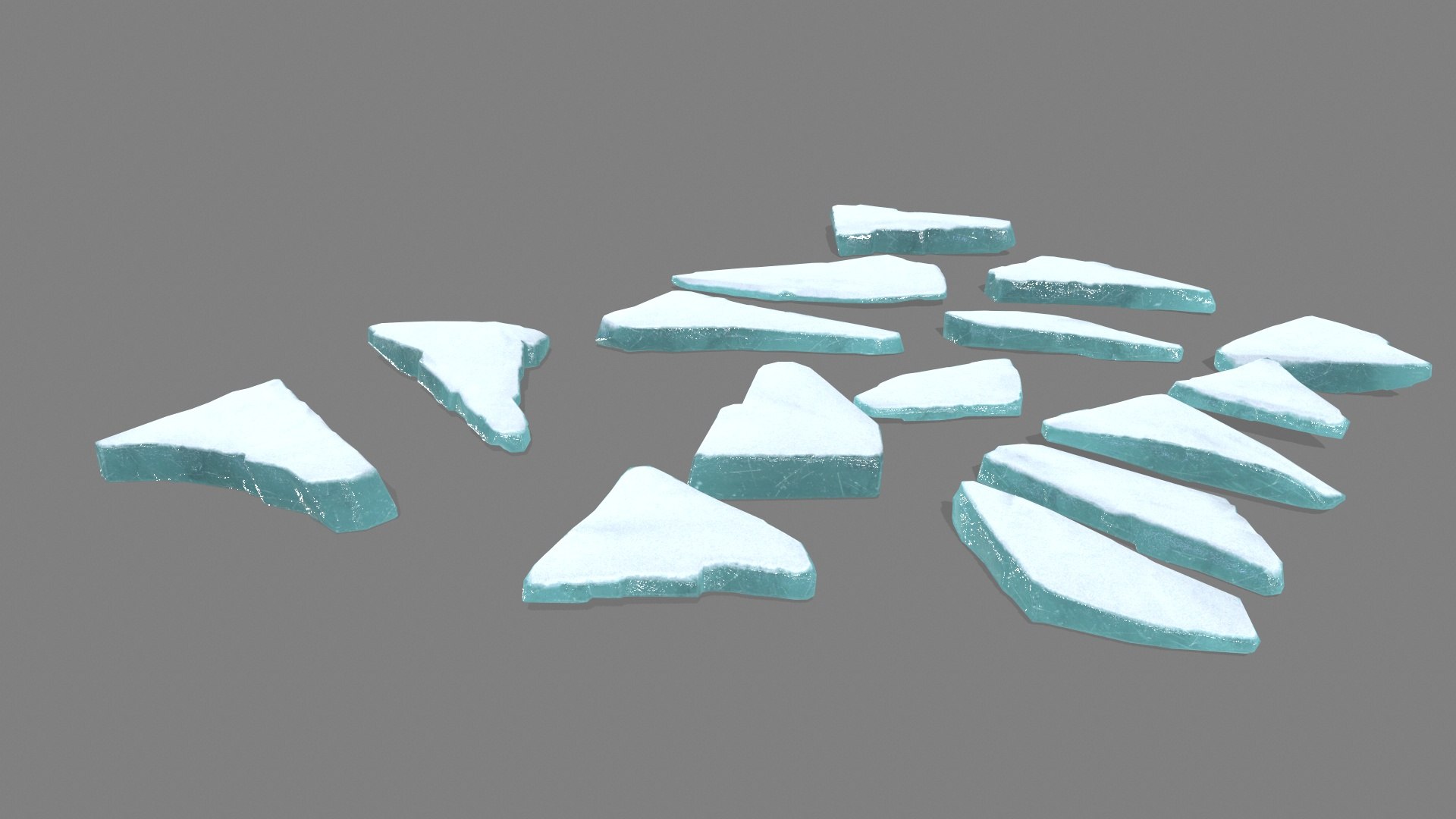 Ice 3D Model - TurboSquid 1665616