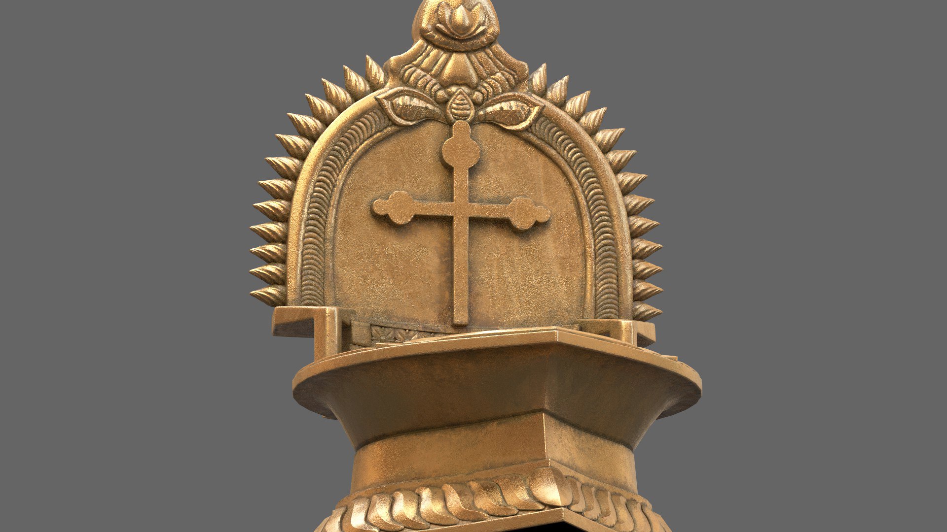 Oil Lamp Christians Christianity 3D Model - TurboSquid 1998214