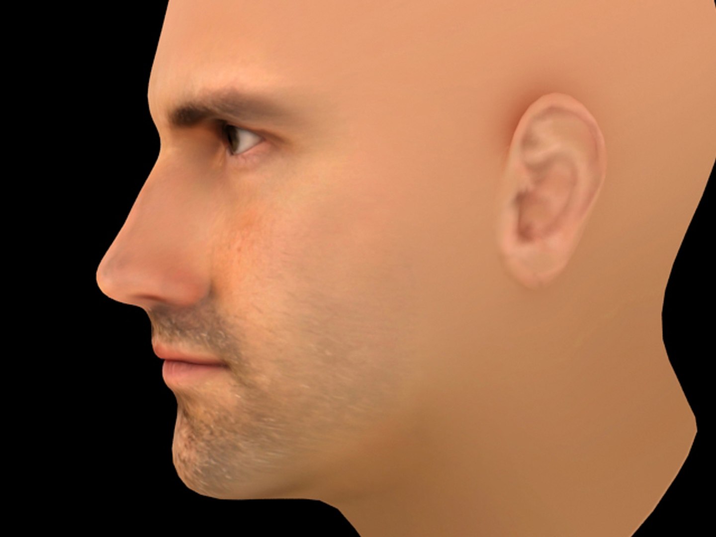 Jack Shepard Head 3d Max