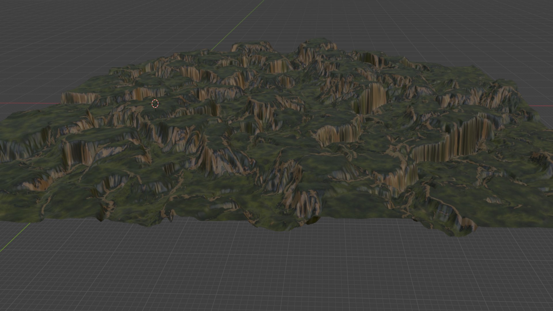 Valley Terrain 2 3D - TurboSquid 2202728