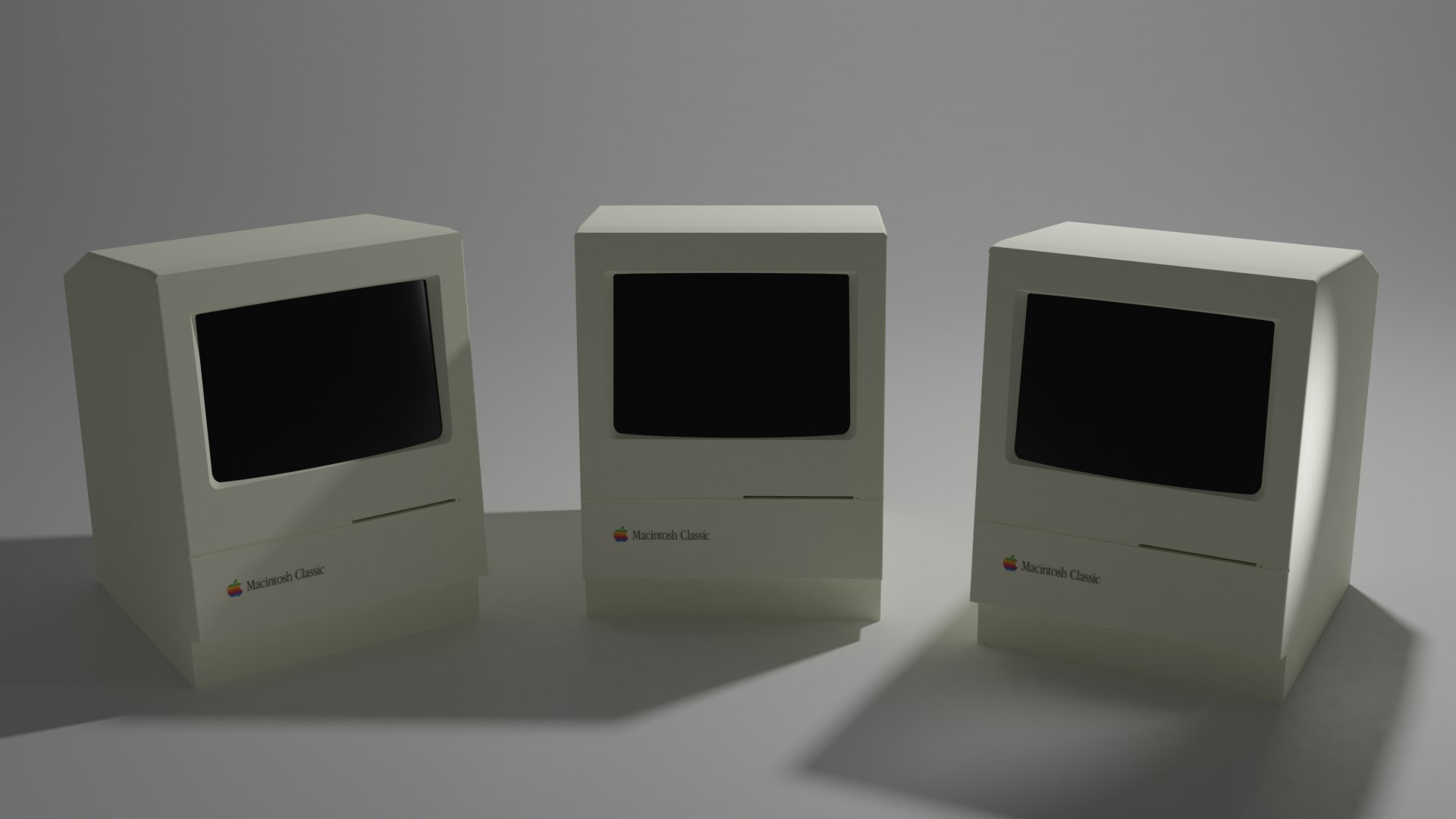 3D Macintosh Classic 3D Model - TurboSquid 1968625