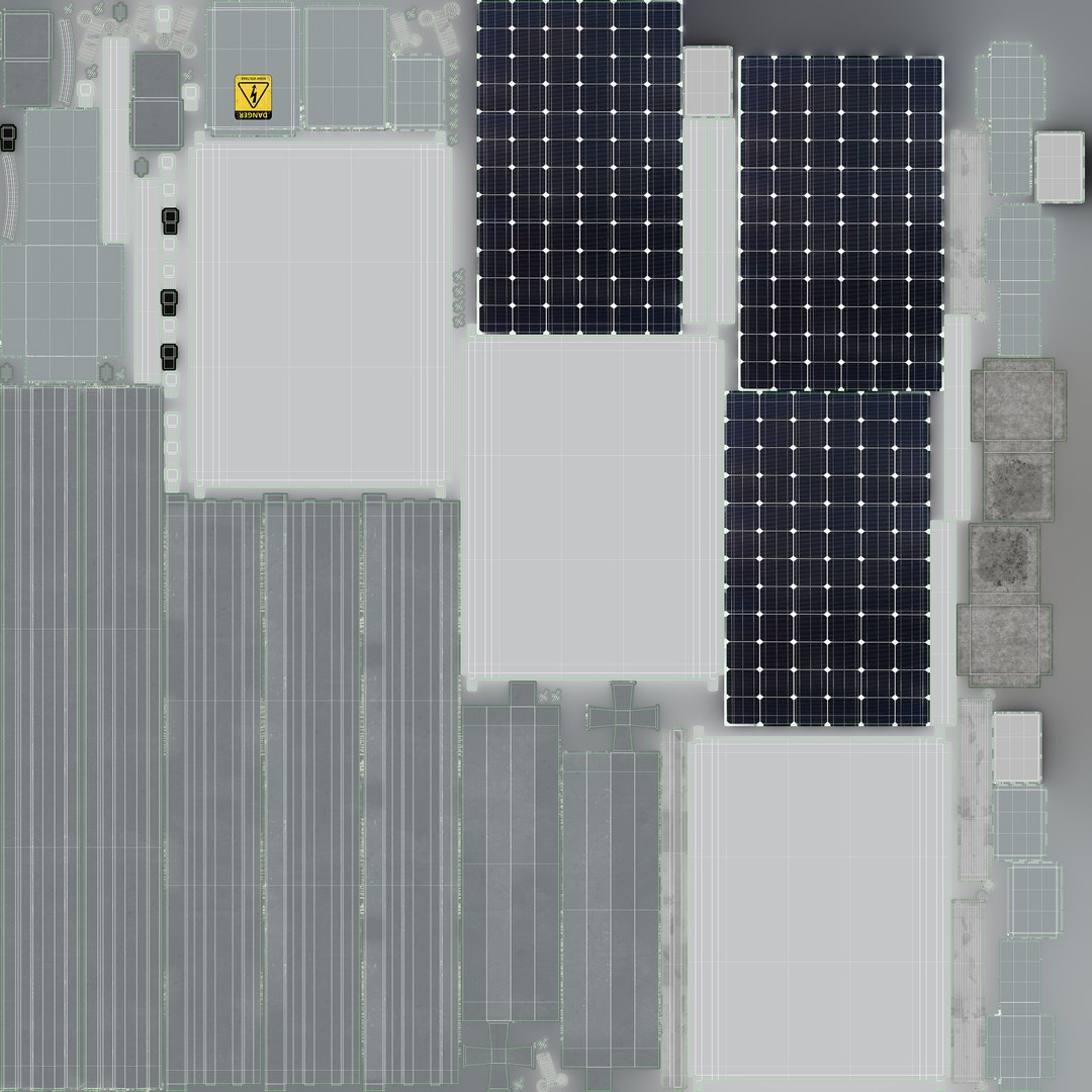 3D Solar Panel 4 - TurboSquid 2252430
