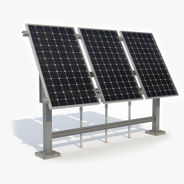 Solar Cell 3D Models for Download | TurboSquid