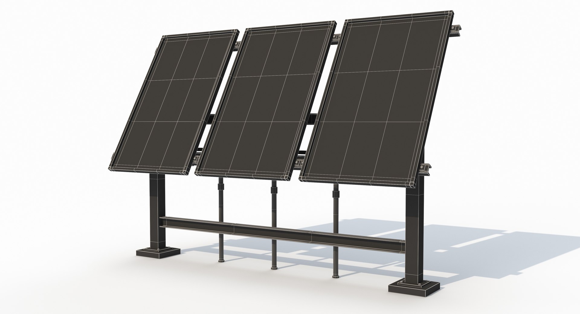 3D Solar Panel 4 - TurboSquid 2252430