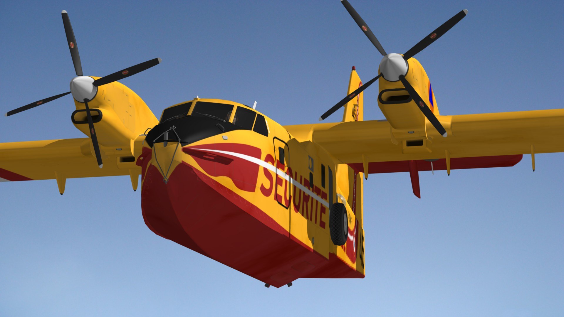 3D Canadair CL415 - TurboSquid 1962272