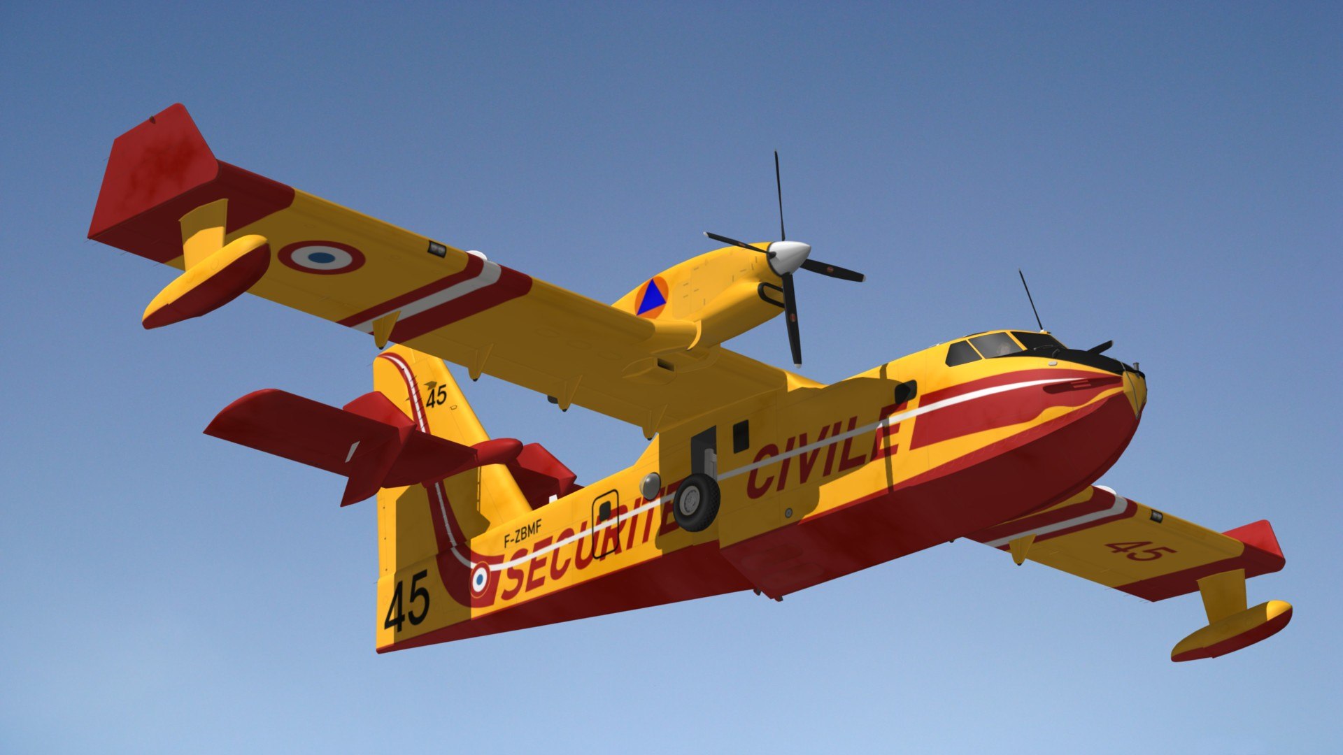 3D Canadair CL415 - TurboSquid 1962272