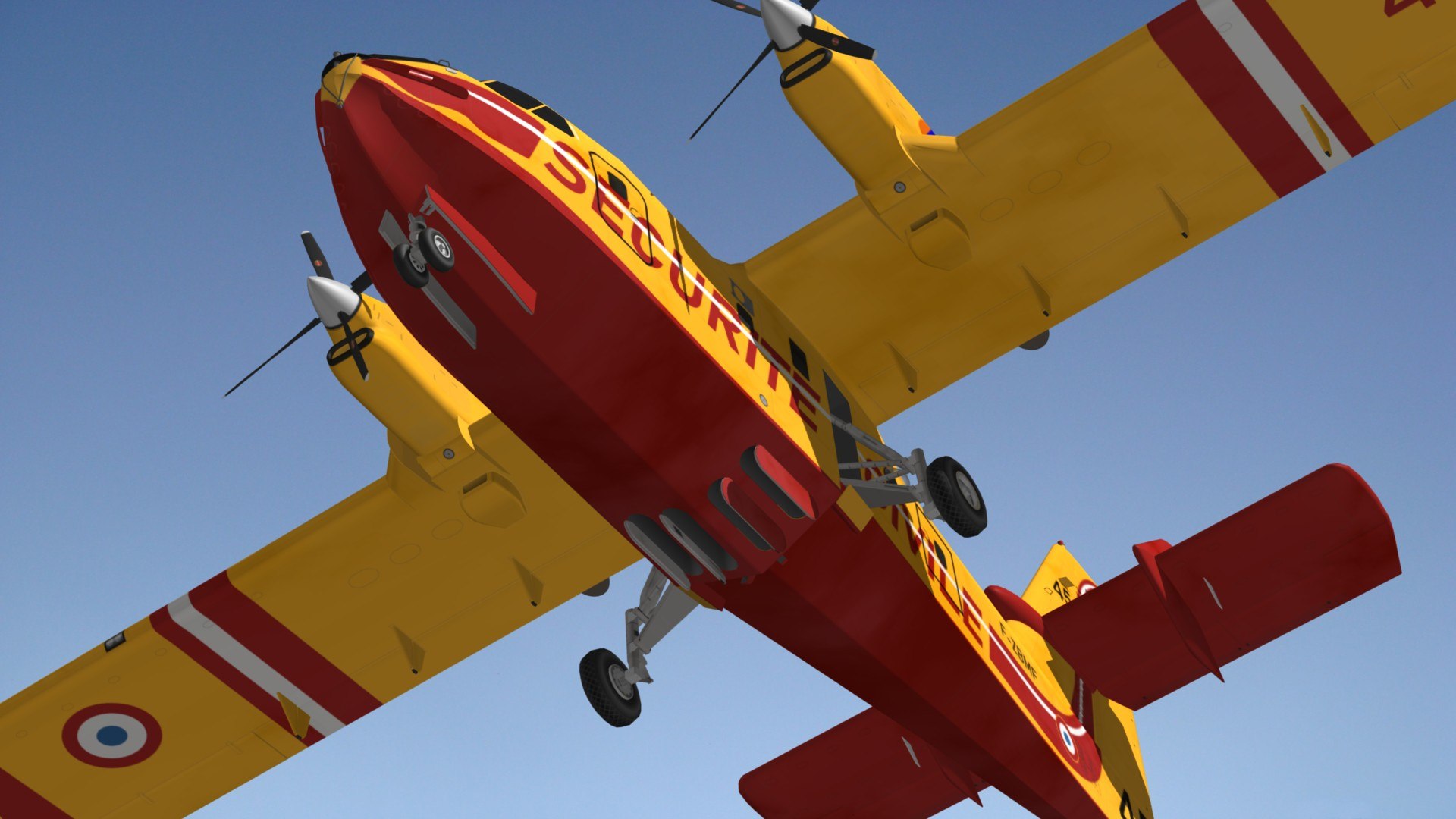 3D Canadair CL415 - TurboSquid 1962272