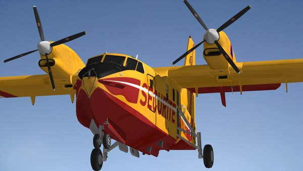 3D Canadair CL415 - TurboSquid 1962272