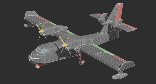 3D Canadair CL415 - TurboSquid 1962272