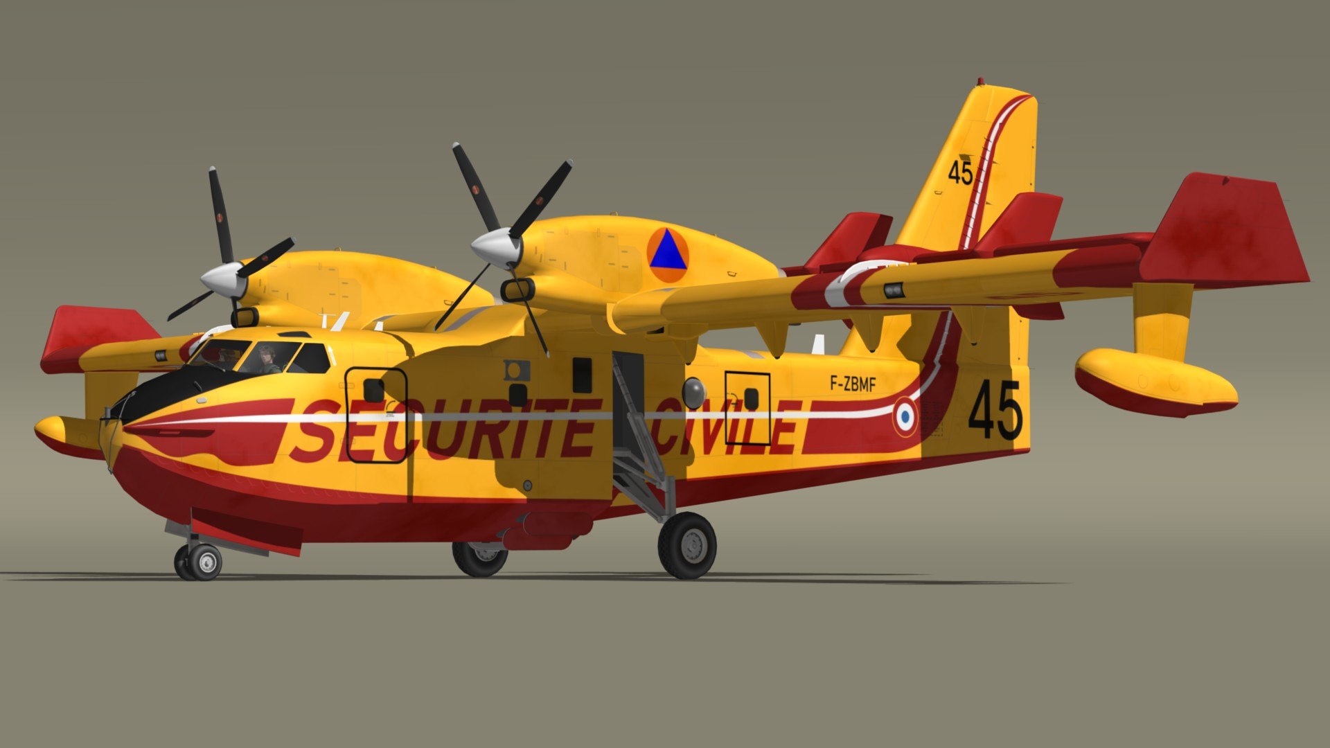 3D Canadair CL415 - TurboSquid 1962272