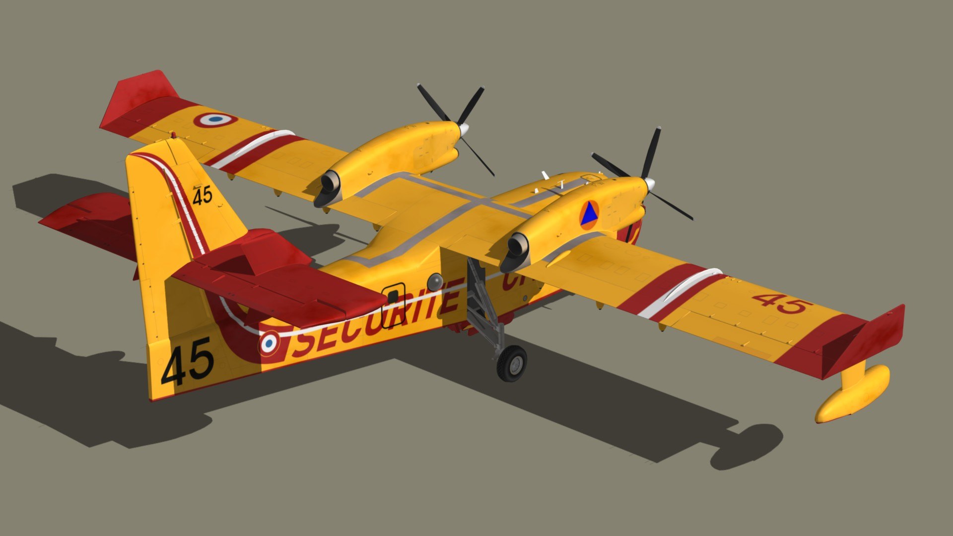 3D Canadair CL415 - TurboSquid 1962272