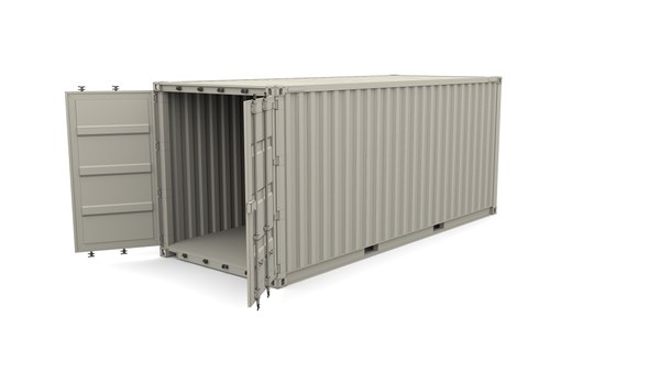 3D model 20ft Shipping Container CAI v2 - TurboSquid 1769734
