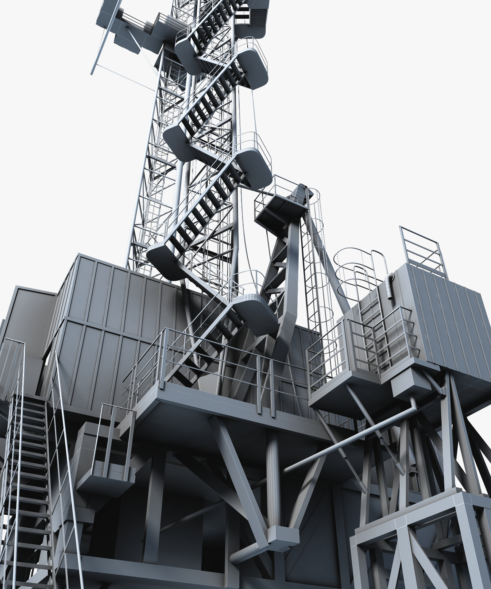 3D model oil rig | 1145754 | TurboSquid