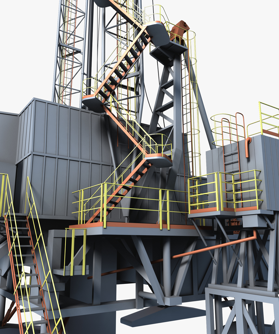 3D model oil rig | 1145754 | TurboSquid