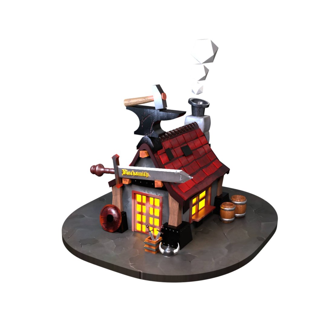 20 High Detailed 3D Isometric Rooms And Scenes Mega Pack 3D ...