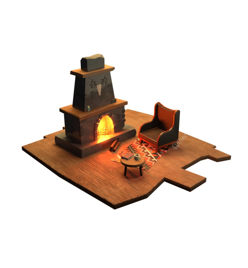 20 High Detailed 3D Isometric Rooms And Scenes Mega Pack 3D ...